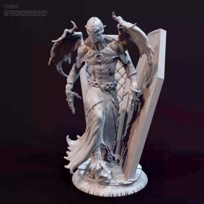 1/24 resin figure model Fantasy Vampire 3D Printing unassembled ...