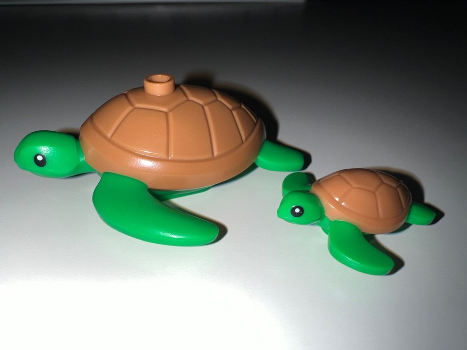 NEW LEGO Sea Turtle Baby Adult Ocean Water Sea Animal Choose Your ...