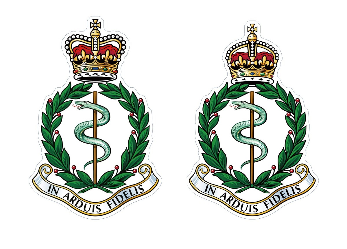 Army Medical Corps Logo Royal Army Medical Corps Flag (ERII)