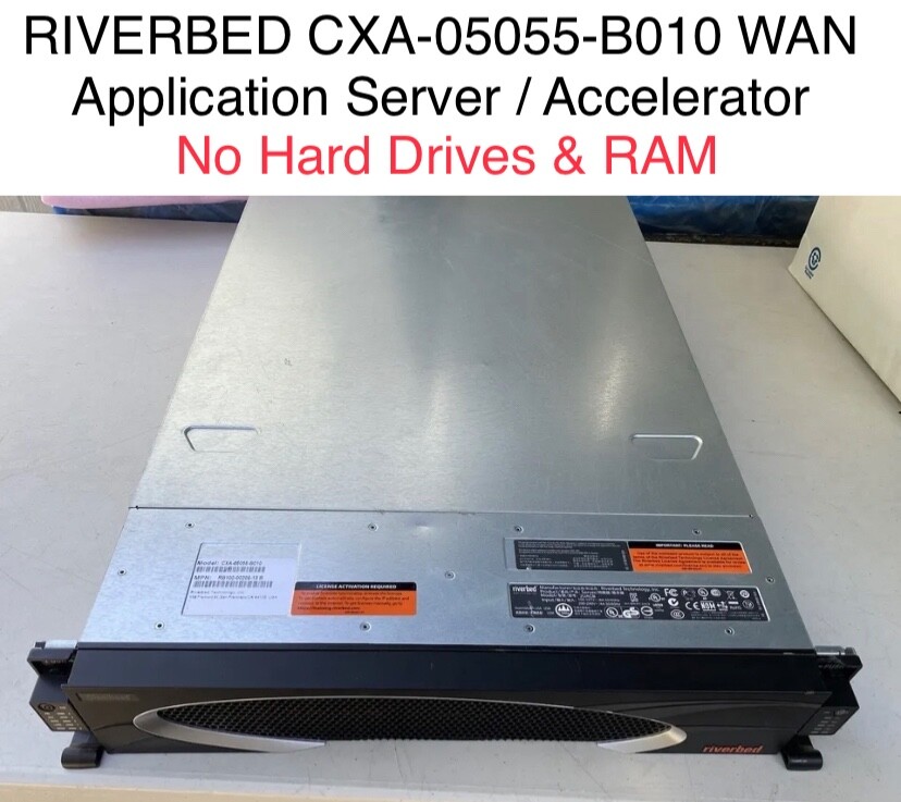 RIVERBED CXA-05055-B010 WAN Application Server / Accelerator | eBay