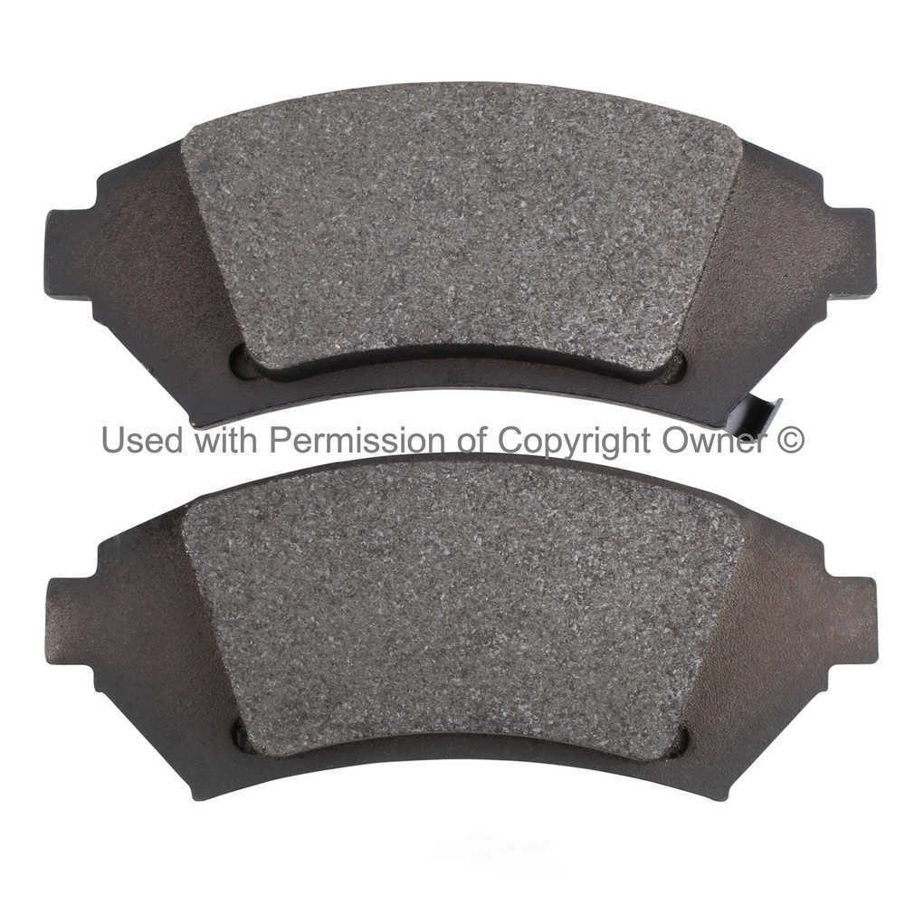 Disc Brake Pad Set-Premium Semi-Metallic Brake Pads with Hardware ...