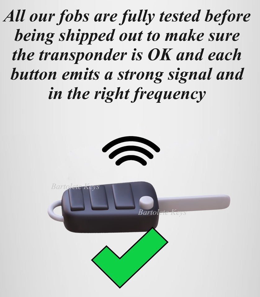 2 Remote Control Car Key Fob Fit 2019 2020 Chevrolet Impala Push To ...