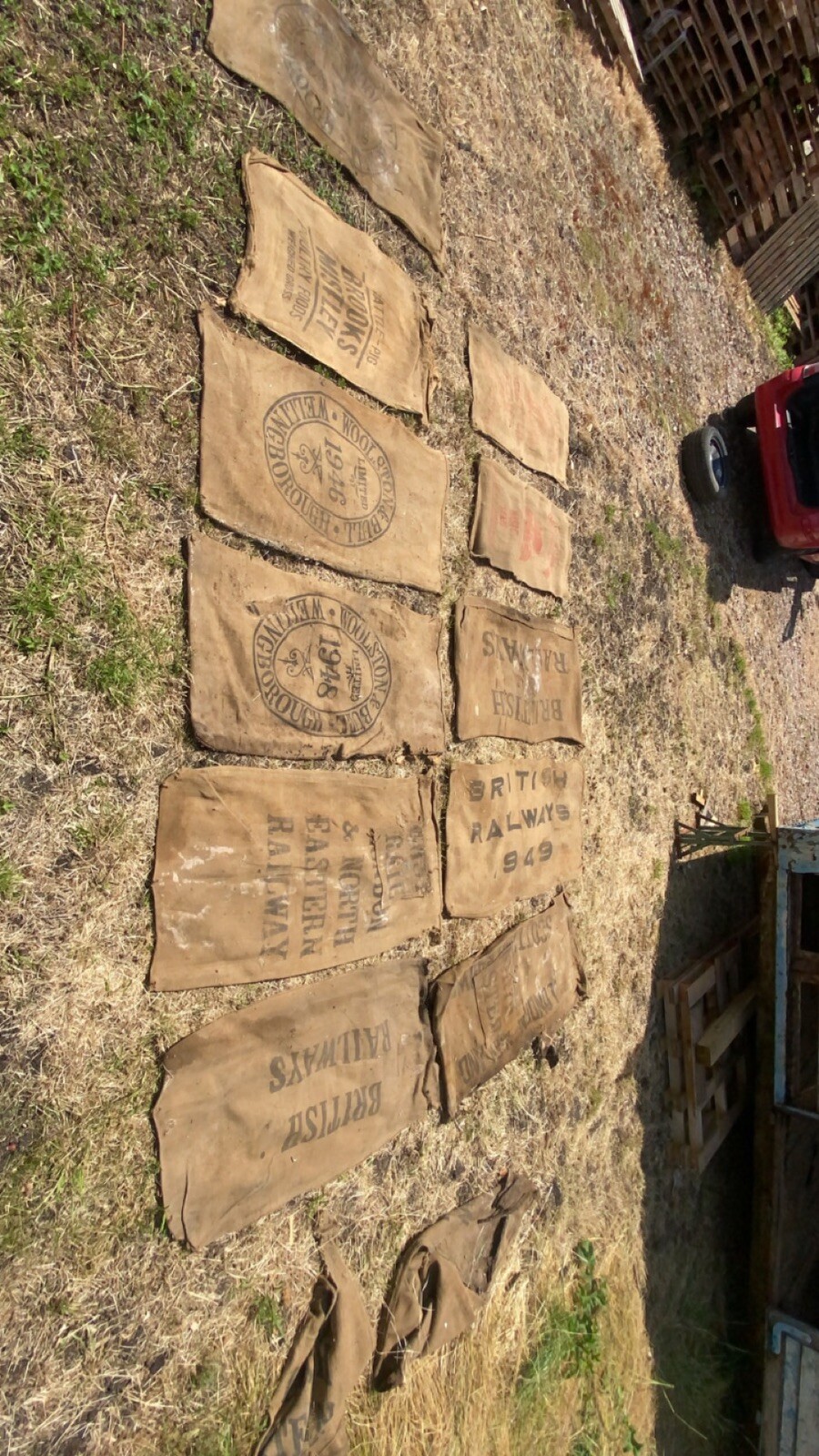 vintage hessian sacks Job Lot | eBay UK