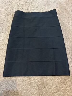 Y2K BCBG Max Azria Bandage Skirt Womens Small S Black Bodycon | eBay