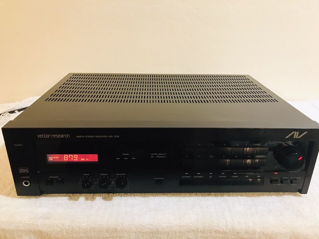 Vector Research Vrx-2700 Am/fm Stereo Receiver Quartz Synthesized ...