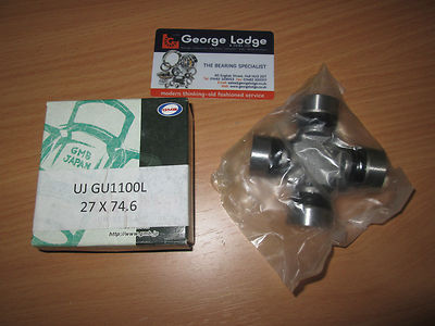 CROSS UNIVERSAL JOINT 27MM CAP DIA X 74.6MM GU1100 | eBay