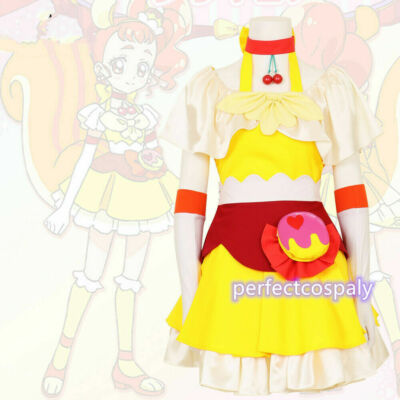 Kirakira PreCure a la Mode Cure Custard Party Dress Cosplay Costume | eBay