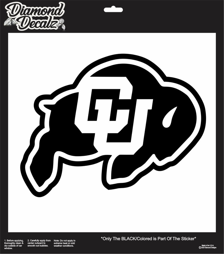 Colorado Buffaloes University Buffs Football College Vinyl Decal Car ...