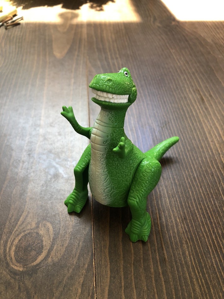 Toy Story 2 Rex Dinosaur Wind Up Happy Meal McDonalds Toy Disney Pixar ...