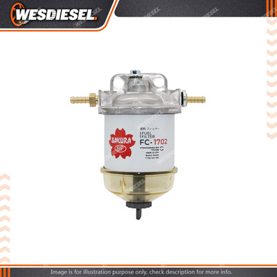 Sakura Fuel Filter Kit With 5/16 Fittings for Mazda E3000 E4100 FC-1702 ...