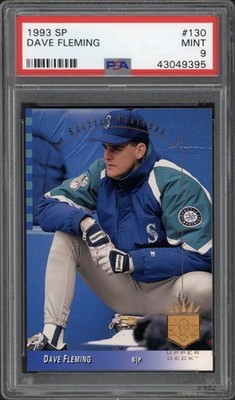 1993 SP Dave Fleming #130 PSA 9 Mint Seattle Mariners | eBay