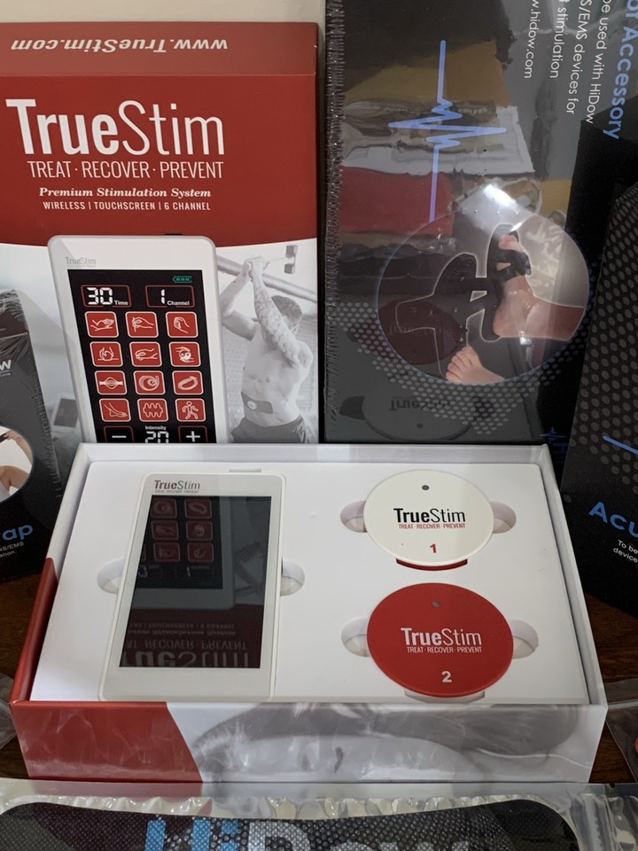 True Stim 6 Channel Wireless Touchscreen Premium Stimulation System ...