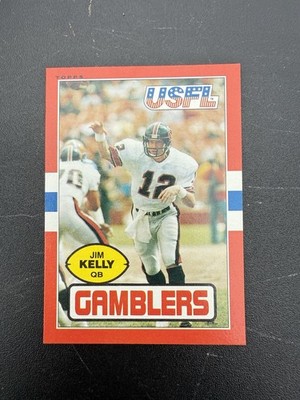 1985 Topps USFL - Jim Kelly #45 (RC) | eBay