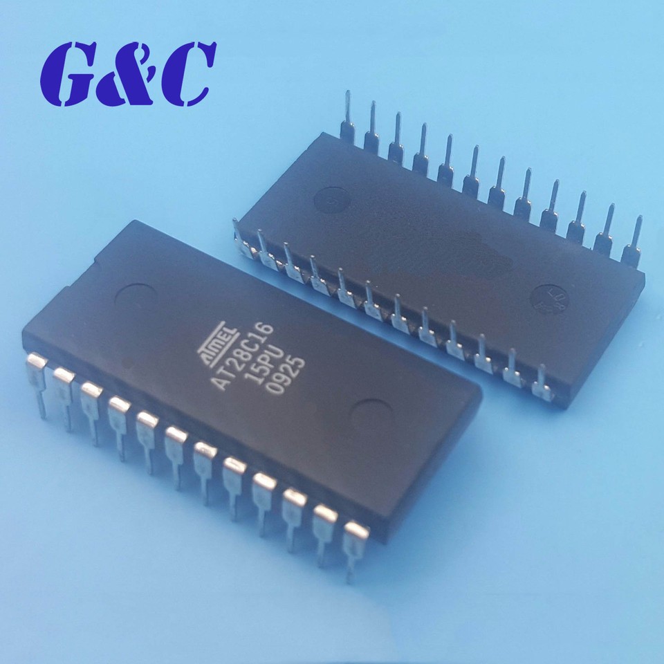 10PCS AT28C16-15PU CMOS EEPROM DIP-24 ATMEL | eBay