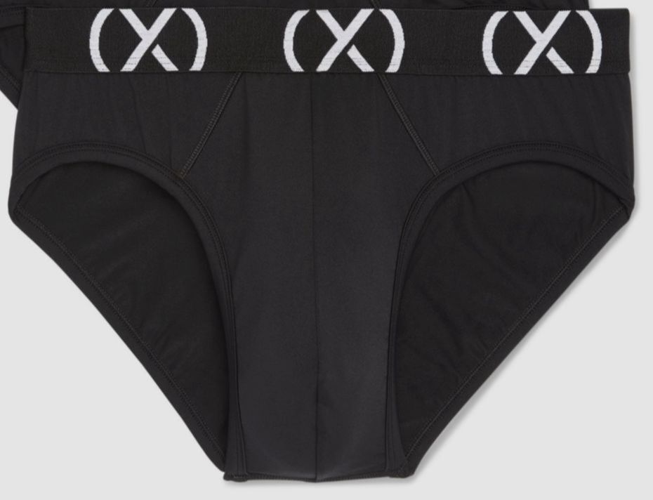 $27 2Xist Underwear Men Black Sport Performance No Show Logo NO-Show ...