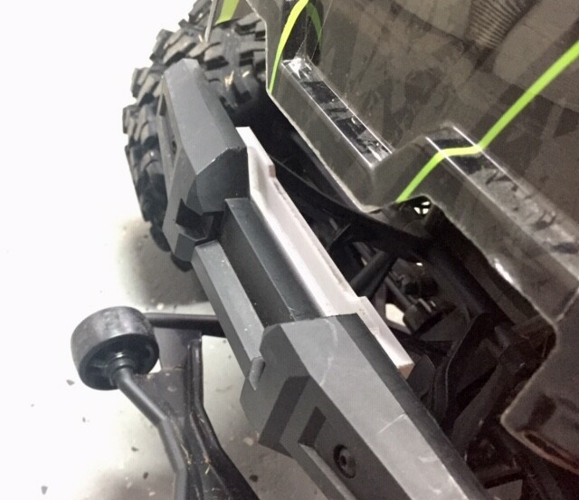 Rear Body Support plate compatible with Traxxas X-MAXX body saver XMAXX ...