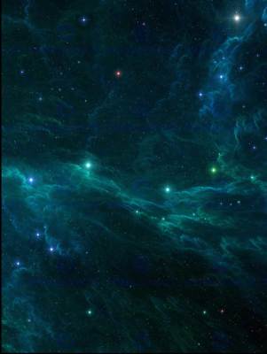 HUBBLE SPACE TELESCOPE CROWN NEBULA CASPERIUM POSTER PRINT ART 309PYB ...