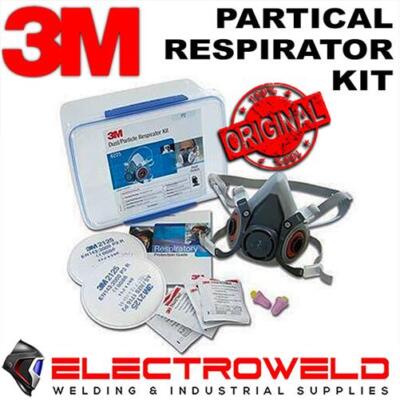 3M Particle Kit, Reusable Face Respirator, 2125 P2 Filters Welding Dust ...