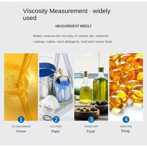 High-Precision Rotary Digital Viscometer 10~2000000 Mpa.s Lab Viscosity ...
