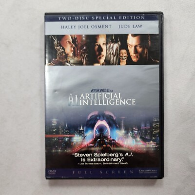 A.I. Artificial Intelligence (DVD, 2-Disc Set, Special Edition ...