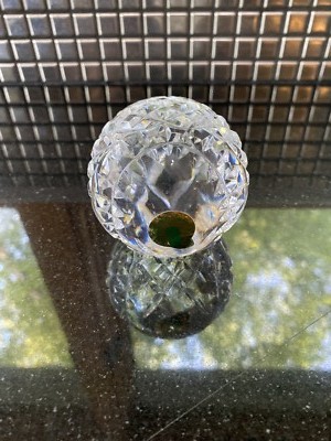 Waterford Crystal Clear Art Glass Baseball Paperweight W/STICKER ...