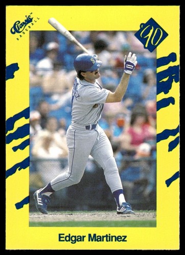 1990 Classic Yellow Edgar Martinez Seattle Mariners #T23 | eBay