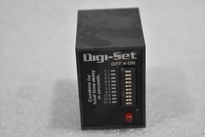 ABB SSAC TBL120AL DIGI-SET TIME DELAY RELAY, 120VAC, 8 PRONG MALE PLUG ...