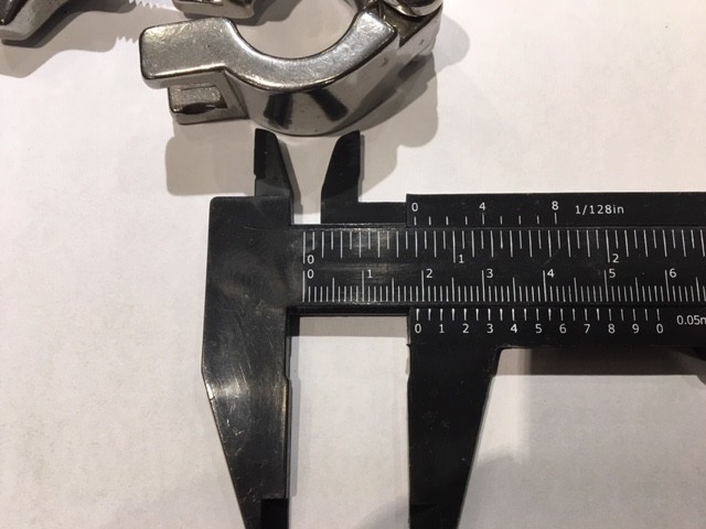 Tri Clamp Sanitary Clamp 1/2-3/4", 304 Stainless 13MHHM - T shaped ...