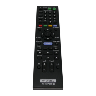 Remote Control For Sony Home Theater BDV-L600 BDV-E880 BDV-E280 BDV ...