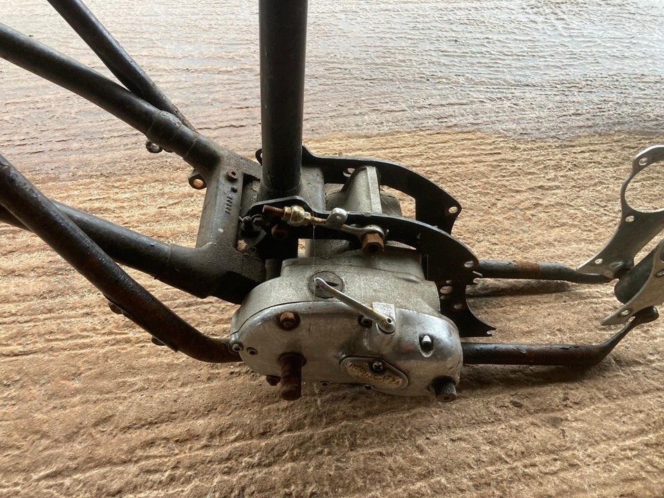 Triumph Pre Unit Single Down Tube Frame | eBay UK