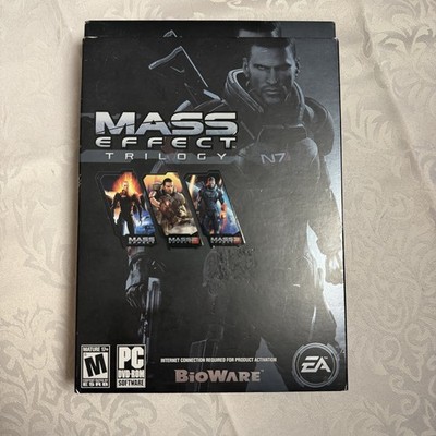 Mass Effect Trilogy PC DVD-ROM Complete 6-Disc Set Original Case No ...