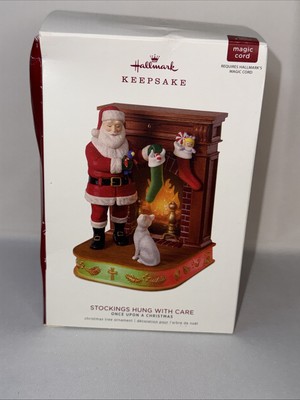 Hallmark Keepsake Ornament Stockings Hung with Care - Requires Magic ...