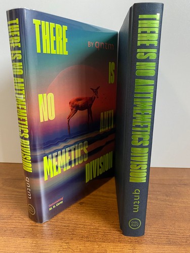 There Is No Antimemetics Division, Signed By qntm Goldsboro Books ...