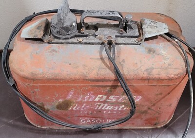 Vintage Johnson Mile-Master 6 Gallon 2 Line Gas Tank | eBay