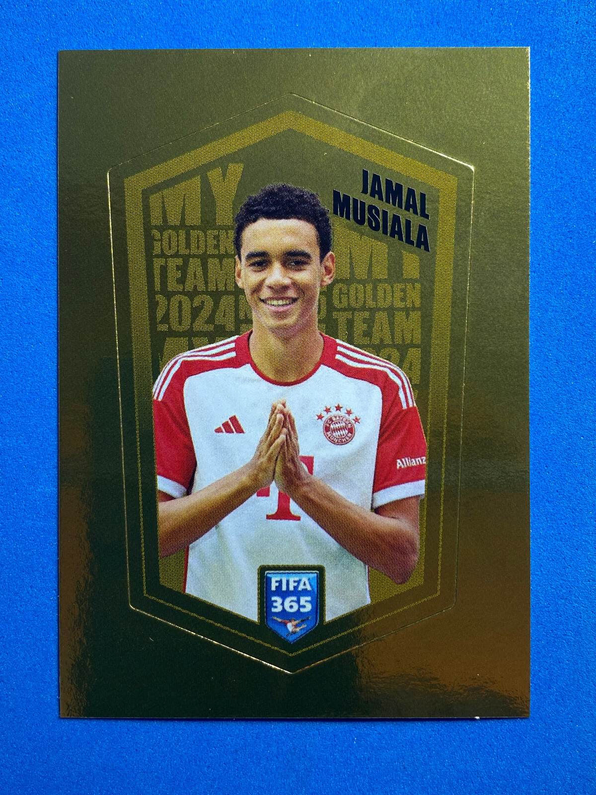 Panini Sticker Fifa 365 2024 My Golden Team Jamal Musiala (Bayern ...