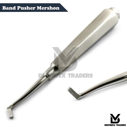DENTAL MERSHON BAND PUSHER SEATING ORTHODONTIC SERRATED TIP HOLLOW ...