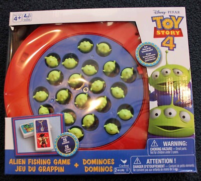 Toy Story 4 Alien Fishing Game with Bonus Dominoes! | eBay