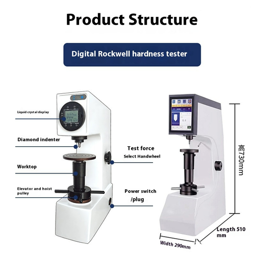 High-precision Rockwell Hardness Tester Electric Digital Display ...