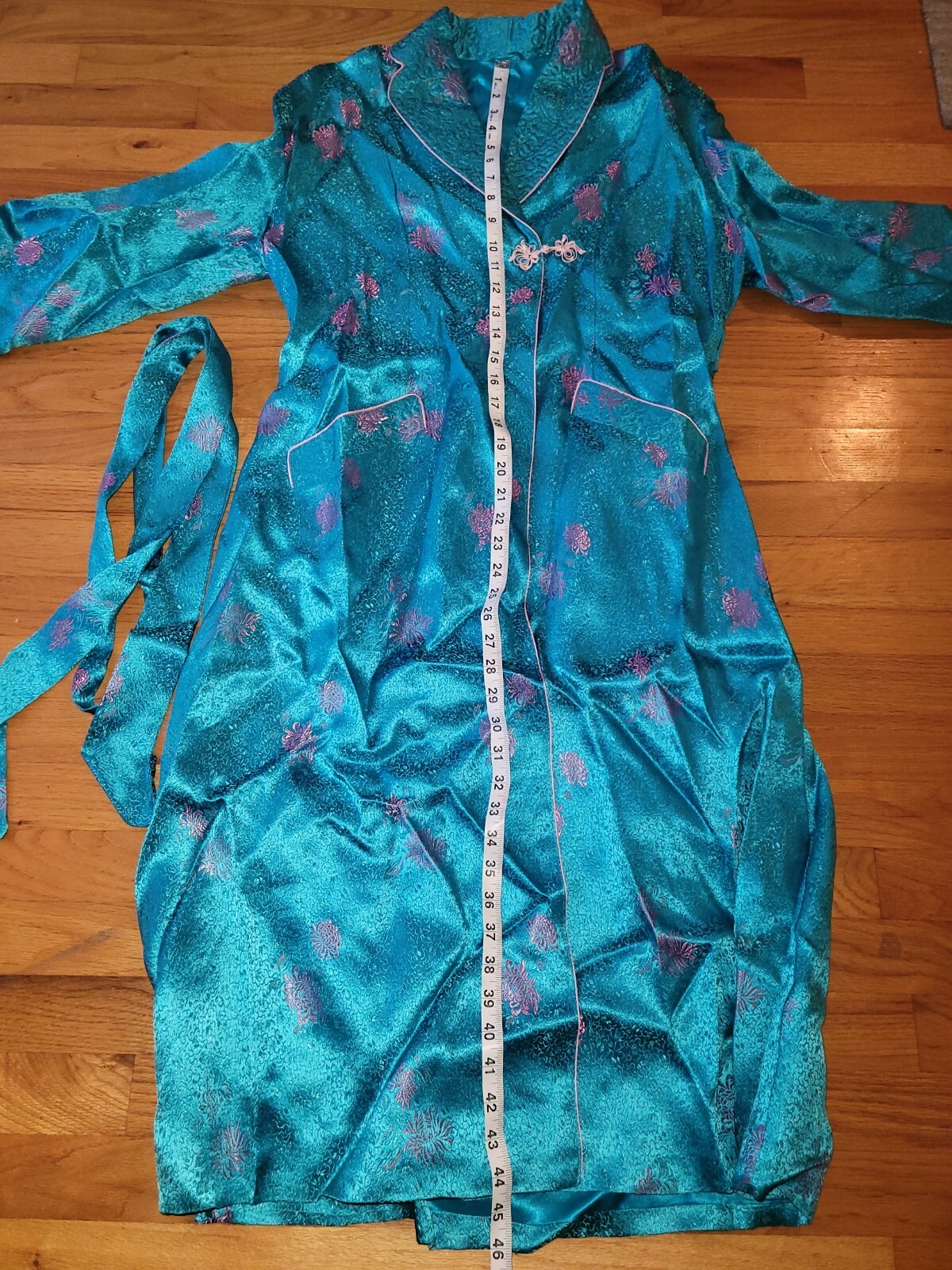 Vintage Chinese Brocade House Robe~1940 Style Silk? … - Gem