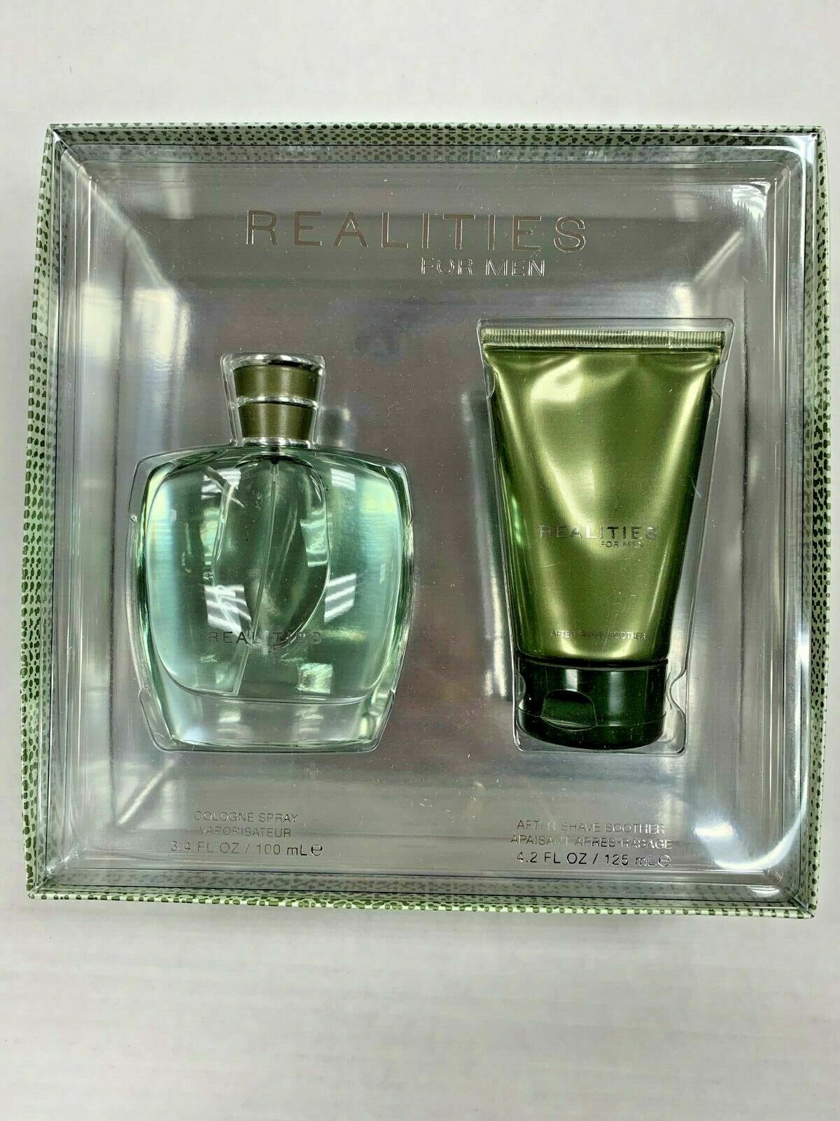 Realities By Liz Claiborne For Men. Set-cologne Spray 3.4 Ounces ...
