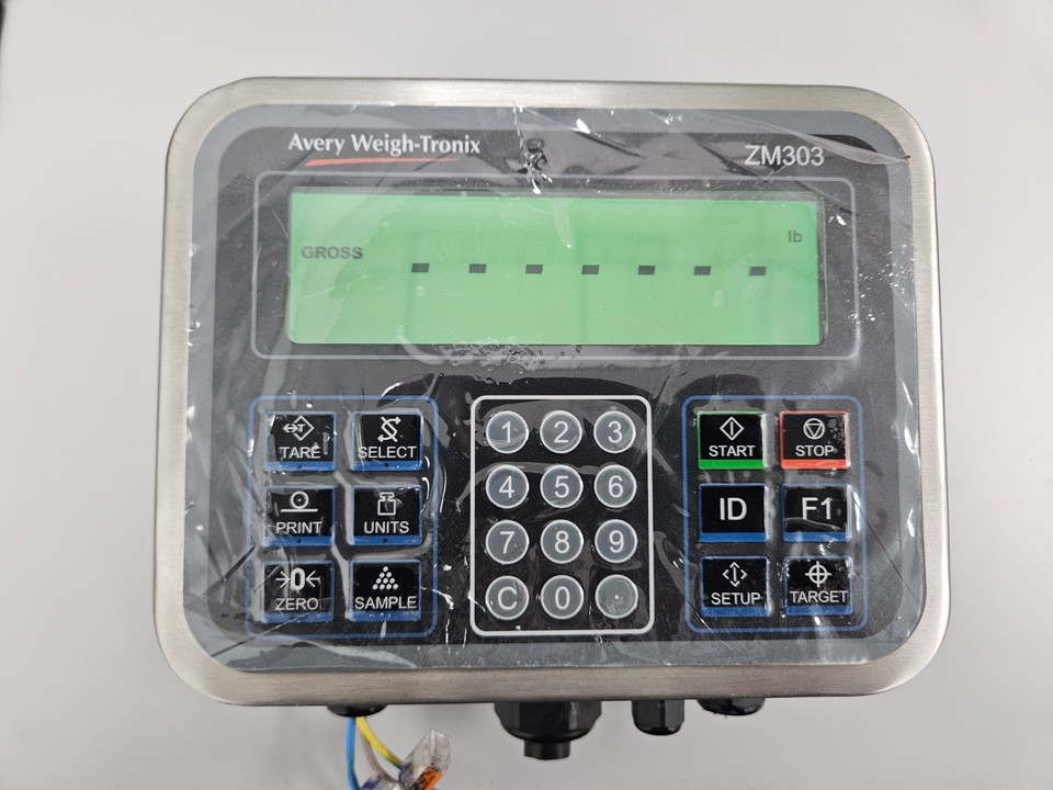 Avery Weigh-Tronix, ZM303-SD2, Weight Indicator Multi-Function LCD ...