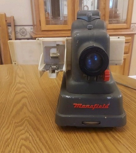 VINTAGE 35mm SLIDE PROJECTOR Mansfield Midway 300 Watt Parts Or Repair ...