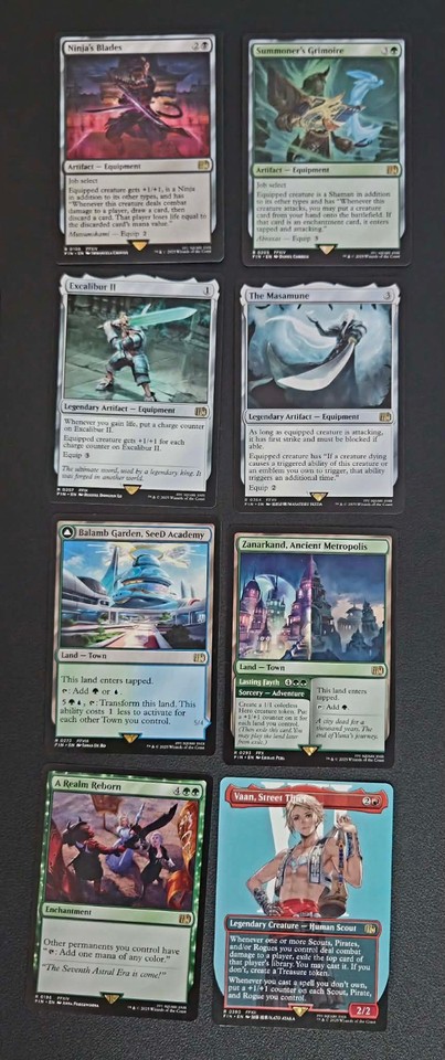 MTG x Final Fantasy | LOT: RARES, MYTHICS, SHOWCASES | 35 Unique Cards ...