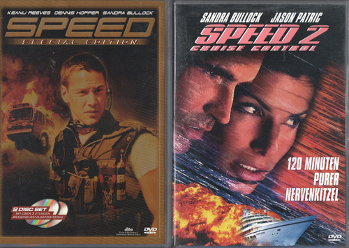 Speed 1 & 2 - Cruise Control - Sandra Bullock, Keanu Reeves, Dennis ...