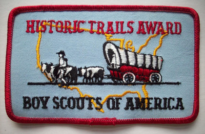 Historic Trails Award embroidered patch Boy Scouts | eBay