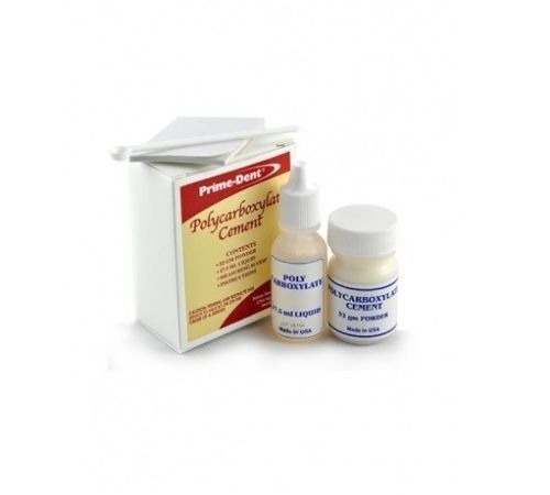 Prime Dental Polycarboxylate Luting Cement for Crowns Bridges Self Cure ...
