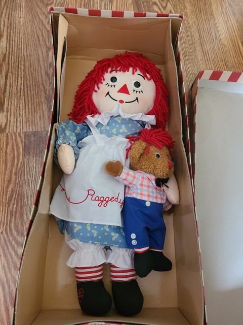 Dakin Raggedy Ann & Bear 85th Anniversary Edition 2000 for sale online ...