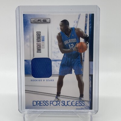2010-11 Rookies & Stars Dress For Success Patch #24 Dwight Howard /299 ...
