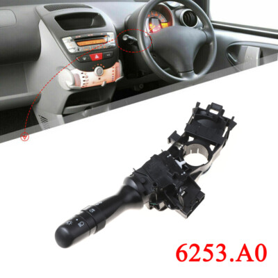 6253A0 Indicator Light Stalk Switch For Peugeot 107 Citroen C1 Toyota ...