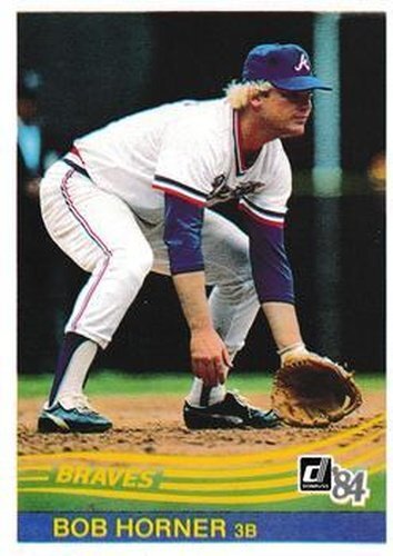 #535 Bob Horner - Atlanta Braves - 1984 Donruss Baseball | eBay